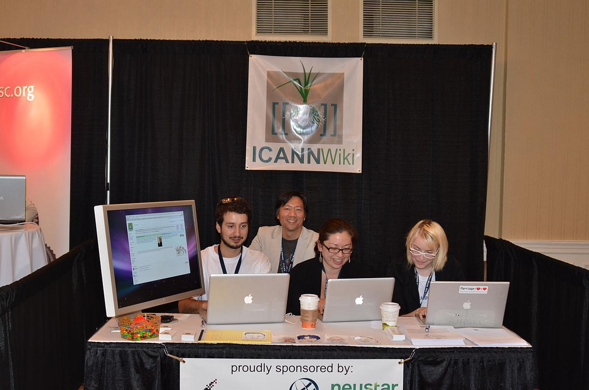 ICANNWiki Booth - ICANNWiki